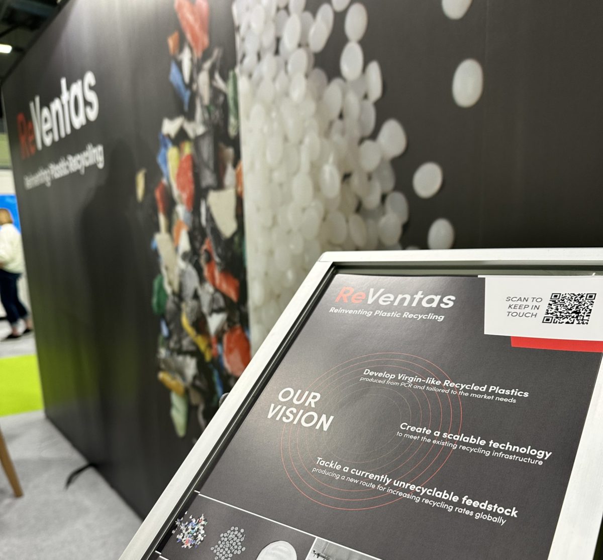 ReVentas Exhibits at Sustainable Plastics Live